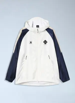 CARHARTT WIP X F.C.REAL BRISTOL Warm Up Jacket - White