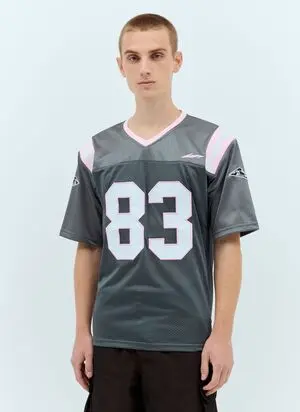 ICE & TECHNO Football T-shirt - Grey