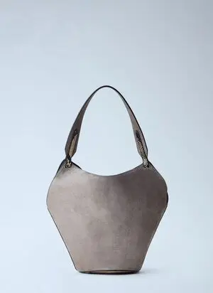 Khaite Lotus Mini Tote Bag