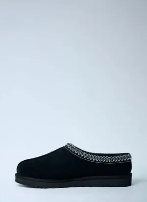 UGG Tasman Suede Slip-on Mules - Black