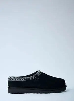 UGG Tasman Suede Slip-on Mules - Black