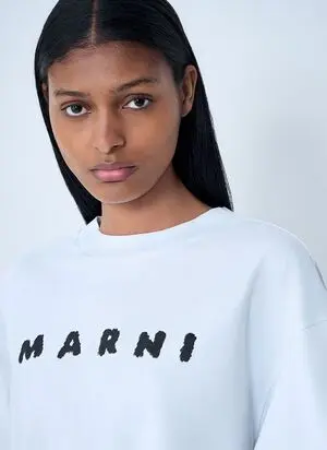Marni Logo Motif T-shirt