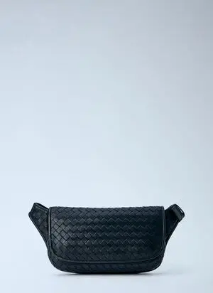 Bottega Veneta Intrecciato Woven Leather Belt Bag