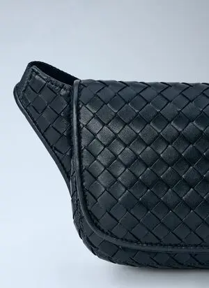 Bottega Veneta Intrecciato Woven Leather Belt Bag