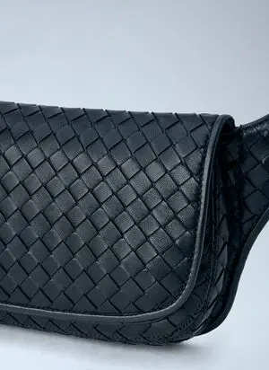 Bottega Veneta Intrecciato Woven Leather Belt Bag