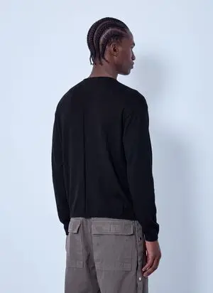 Rick Owens Cut-out Detail Sweater - Black