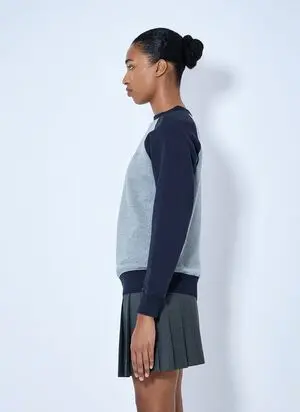 Miu Miu Raglan Sleeve Sweatshirt