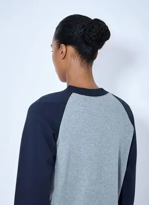 Miu Miu Raglan Sleeve Sweatshirt