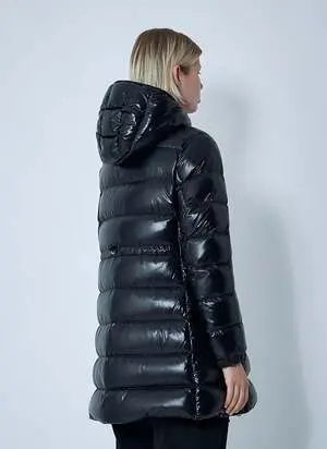 Moncler Courcelles Long Down Coat