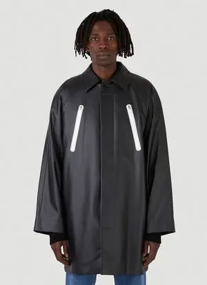 WYNN HAMLYN Raglan Zipped Coat