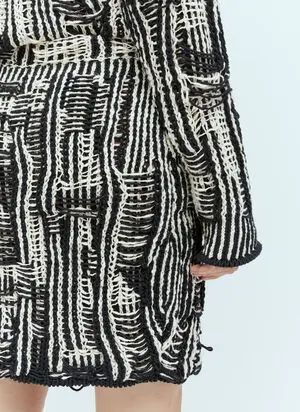 Bottega Veneta Intrecciato Cotton Skirt