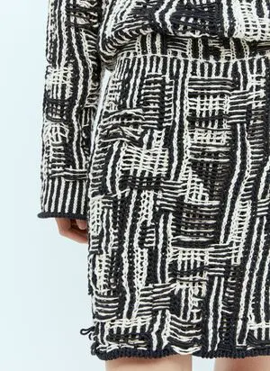 Bottega Veneta Intrecciato Cotton Skirt