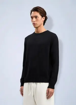Palm Angels Back Curved Logo Sweater