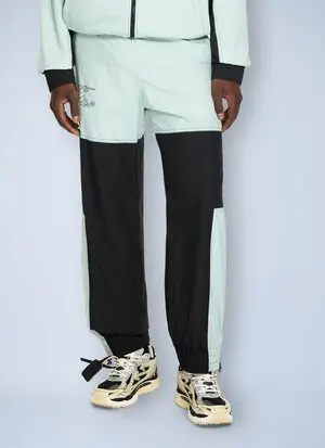 Off-White Marker Cuffed Slouchy Trackpants - Black