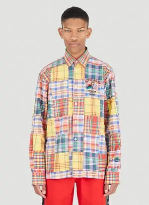 CHAMPION TEARS Check Bermuda Shirt