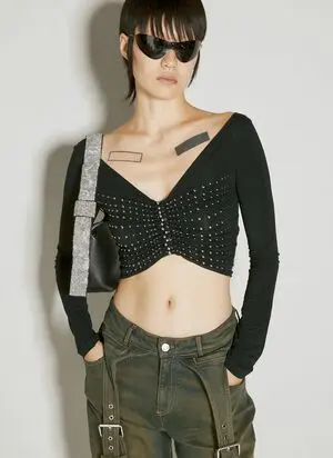 Kara Bow Pouch Shoulder Bag