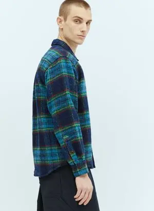 BRAIN DEAD Brushed Rancher Flannel Shacket