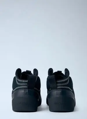 VILLAGE PM High-top Sneakers With Contrast Stitching