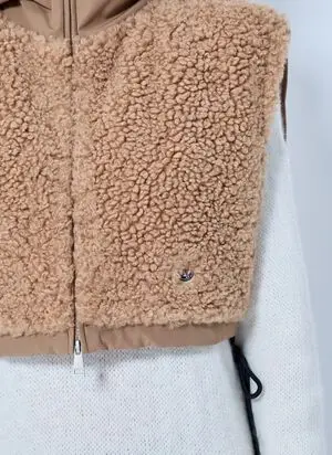 Moncler Sherpa Hooded Overlay
