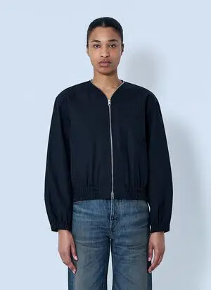 Alexander Wang Zip-up Bomber Jacket - Black