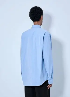 Dries Van Noten Cilian Classic Cotton Shirt With Tie