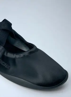 Balenciaga Shibuya Ballet Flats - Black