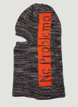 Aries Space Dye Problemo Balaclava - Black
