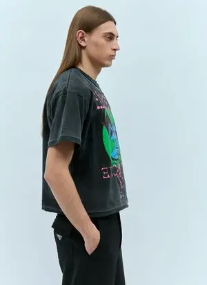 HYSTERIC GLAMOUR X CIRCLE HERITAGE Punk Short-sleeve T-shirt
