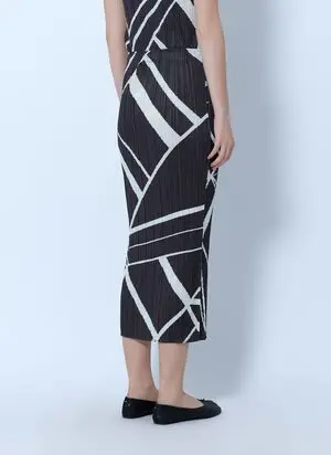 Issey Miyake Fold Line Skirt