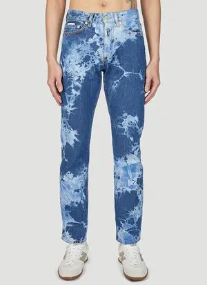 Eytys Orion Marble Jeans - Blue