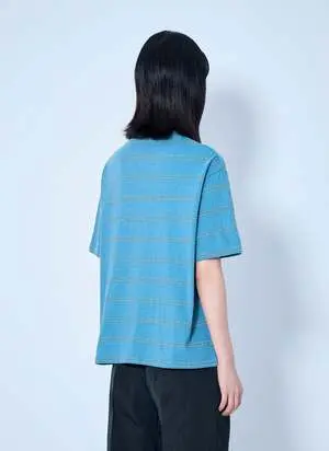 JIL SANDER Striped Crewneck T-shirt