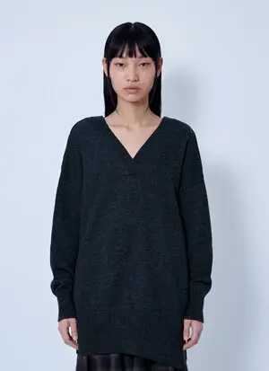 Our Legacy Raise V-neck Sweater - Black