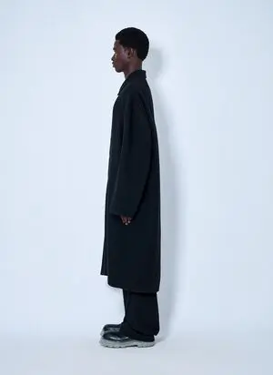 Rick Owens Buttoned Brad Coat