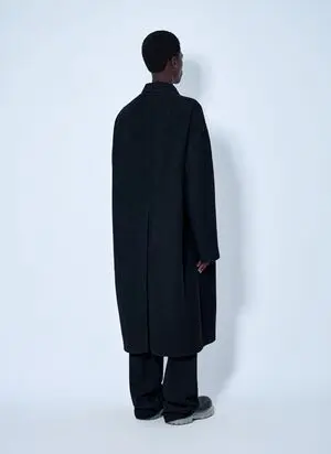 Rick Owens Buttoned Brad Coat