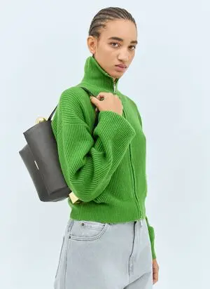 Jacquemus Le Rond Carré Handbag - Black