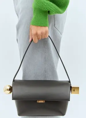Jacquemus Le Rond Carré Handbag - Black