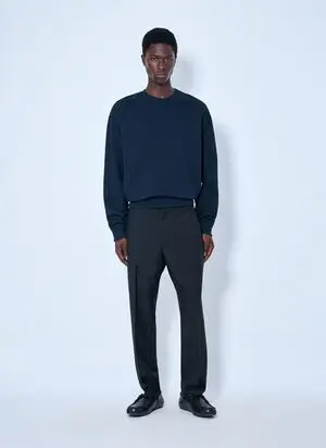 JIL SANDER Tapered Cropped-leg Trousers