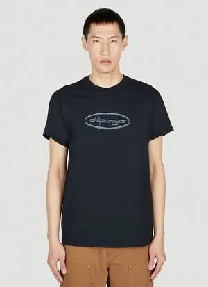 DTF.NYC Cyber Logo Short-sleeved T-shirt