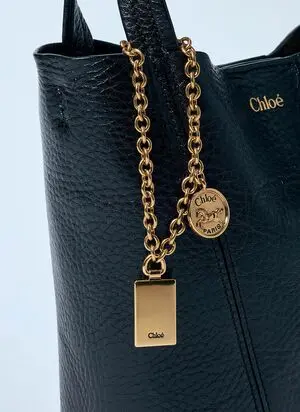 Chloé Small Spin Tote Bag - Black