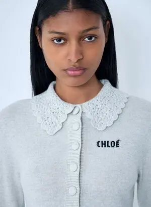 Chloé Logo Cardigan
