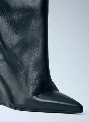 Rick Owens Cantilever 8 Sharp Flared Boots