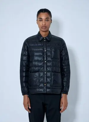 Moncler Fouine Down Shirt Jacket - Black