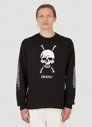 DEATH CIGARETTES Death Sweatshirt - Black