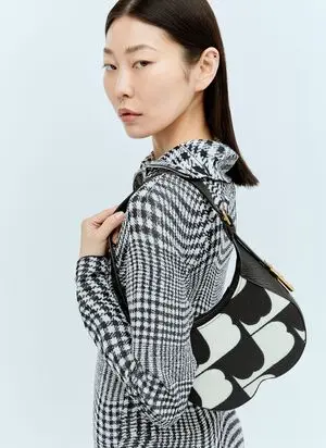Burberry Small Chess Shoulder Bag - Black