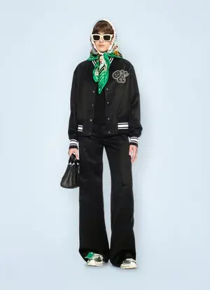 Off-White Toybox Satin Cargo Pants - Black