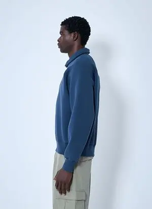 ST�SSY Stand Collar Sweatshirt