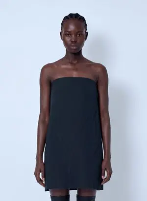 Rick Owens Cropped Sheath Mini Dress
