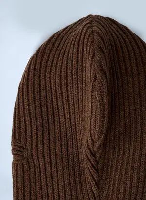 MAISON MARGIELA Logo Motif Knitted Balaclava