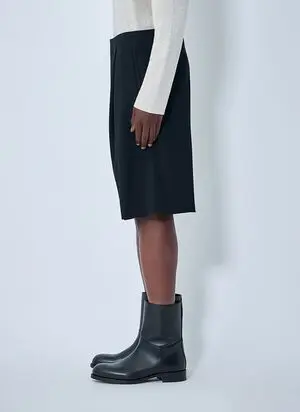 THE ROW Sayed Wool Shorts