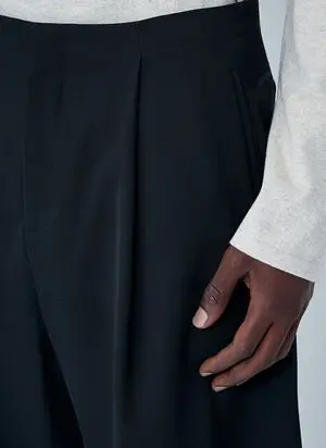 THE ROW Sayed Wool Shorts